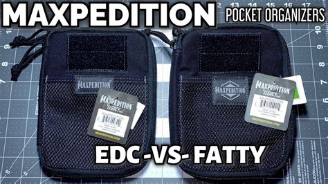 Edc Organizers Maxpedition Edc Vs Fatty Pocket Organizer Quick