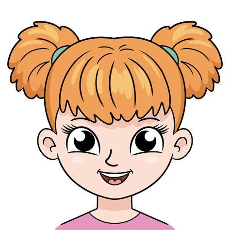 How To Draw A Girl Face Really Easy Drawing Tutorial