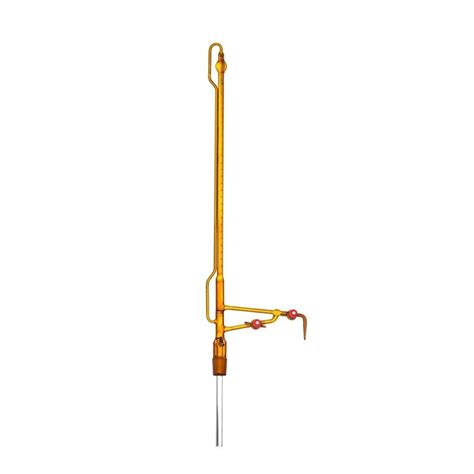 Burette Classe A Ambre Robinet Conique Ptfe