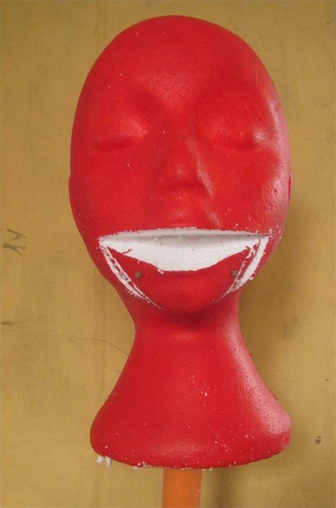 Excellent Tutorial On Taking Styrofoam Heads And Making Latex Monster