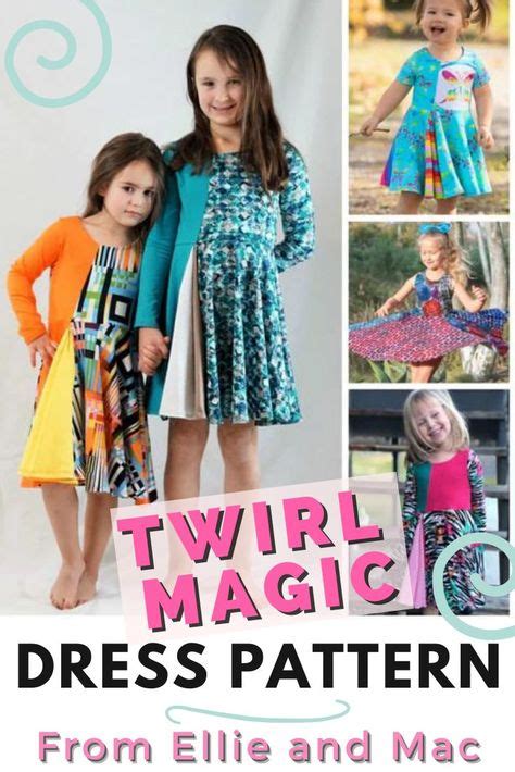 Ellie And Mac Patterns Trendy Sewing Patterns For All