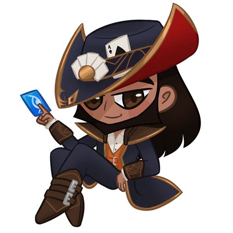 League Of Legends Chibi Twisted Fate