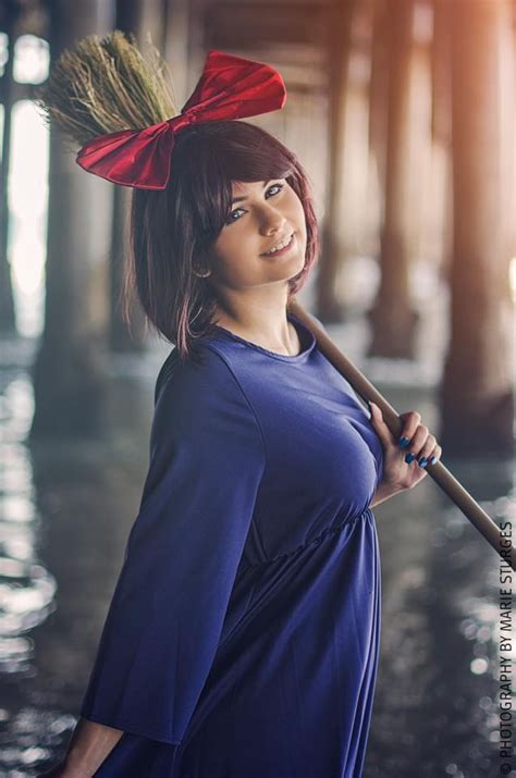 Kikis Delivery Service Halloween Cosplay Costume Witch Dress