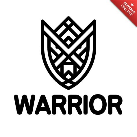 Warrior Shield Logo Design Shield Helmet Logo Design Spartan Warrior