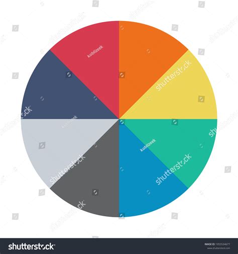 Infographic Pie Chart Cycle Presentation Diagram Stock Vector Royalty