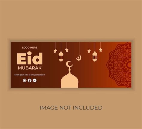 Premium Vector Eid Mubarak Social Media Post Template Design