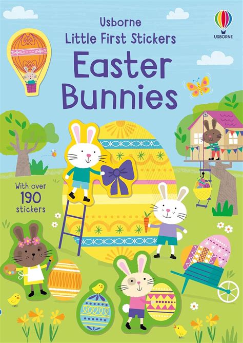 Little First Sticker Book Easter Bunnies An Easter And Springtime Book