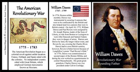 Dawes William Revolutionary War