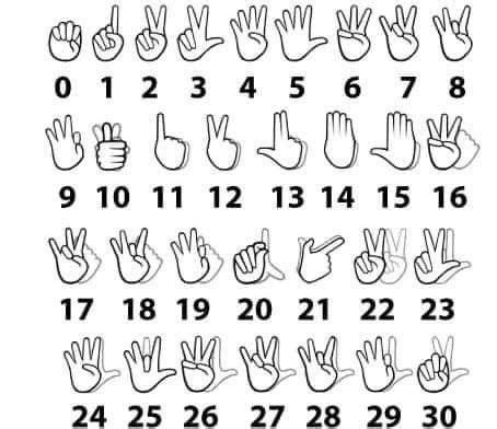Sign Language Numbers 1 100 Chart 10 Free Pdf Printables Artofit
