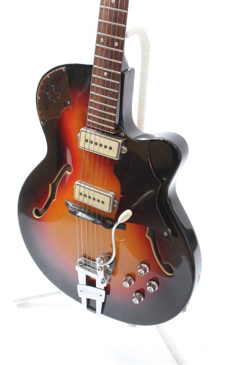 1968 Framus Atlantic 5110 Sunburst Yeahmans Vintage And Used Guitars