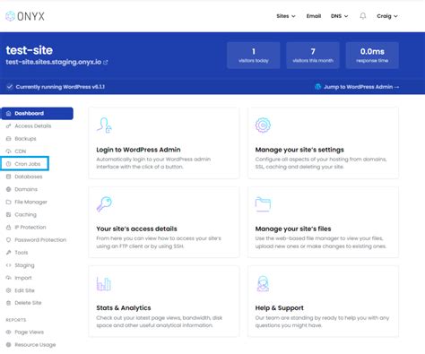 how to disable the wordpress cron job and set it up in onyx krystal