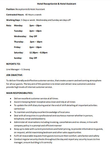 26 Job Objective Examples To Download