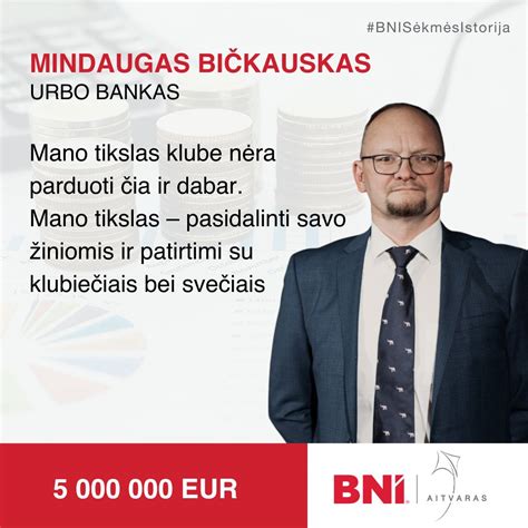 Mindaugas Bičkauskas Istorija Puikus Pavyzdys Kaip „laimi