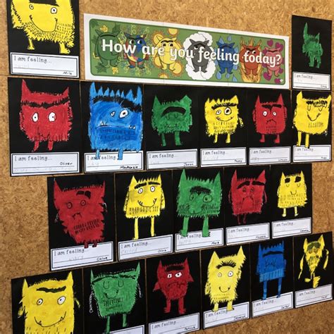 Color Monster Zones Of Regulation
