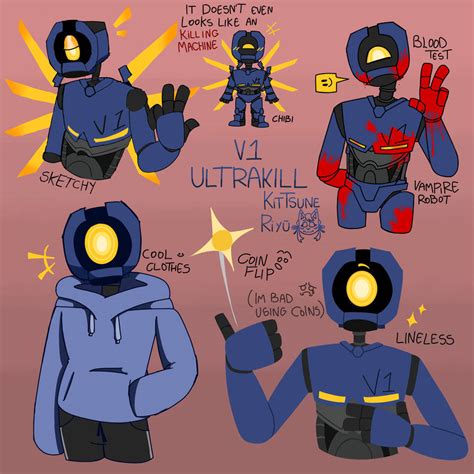 V1 Ultrakill By Kittsuune On Deviantart