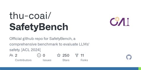 Github Thu Coaisafetybench Official Github Repo For Safetybench A