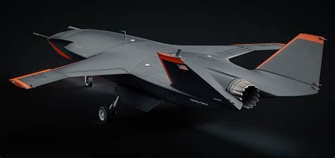 3d Boeing Mq 28 Ghost Bat Drone Turbosquid 2043116