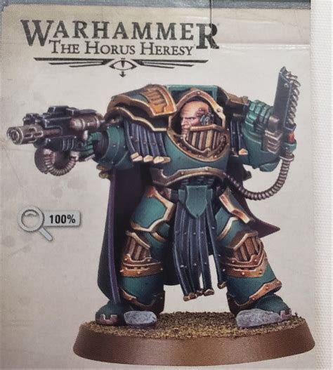 Captain Cataphractii Terminator Praetor Warhammer Space Marines Horus