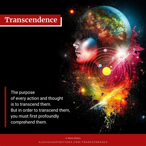 Transcendence Prerequires Comprehension Alexias Inspirations