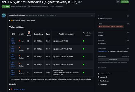 GitHub Apps Mend For GitHub Com GitHub