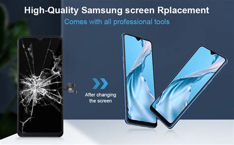 For Samsung Galaxy A12 Screen Replacement Kit Moautodc 6 5 Inch Screen For Samsung