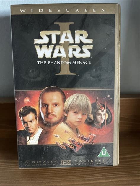 Star Wars Episode 1 The Phantom Menace Vhs 2000 £476 Picclick Uk