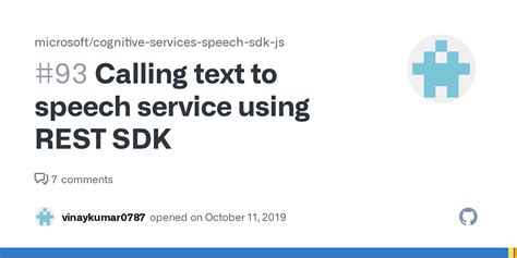 Calling Text To Speech Service Using Rest Sdk · Issue 93 · Microsoftcognitive Services Speech