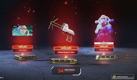 All Heirlooms In Apex Legends﻿ Weapons Mythic Items