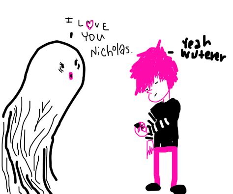 Ghost Is In Love With Elmo Drawception