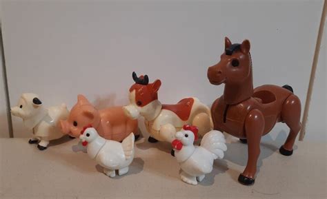 Farm Animals Playmate Playskool Etsy