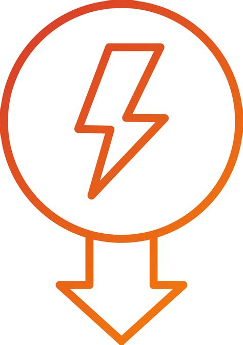 Reduce Energy Consumption Icon Style 21652744 Vector Art At Vecteezy