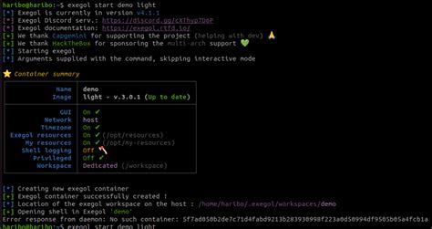 Bug No Such Container Error Message When Trying To Start New Container · Issue 147