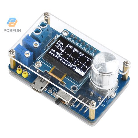 Pcbfun Digital Oscilloscope Kit Inch DOS LCD STC Microcontroller Electronic DIY Loose Parts