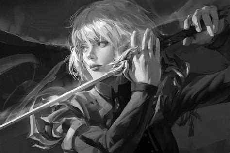 Cha Hae In Solo Leveling Drawn By Pluviumgrandis Danbooru