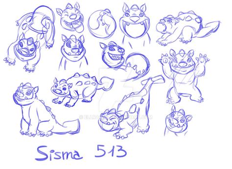 Experiment 513 Lilo E Stitch Sketch By Ellrarte On Deviantart