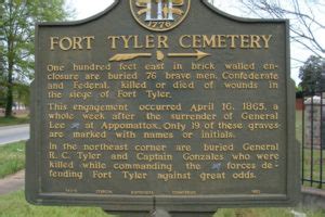 Fort Tyler Cemetery Georgia Historical Society