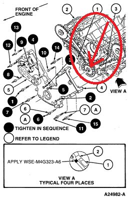 Ford 46 Timing Chain Marks Qanda Diagrams And Exploded Views
