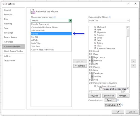 Customize The Ribbon And How To Add Your Macros