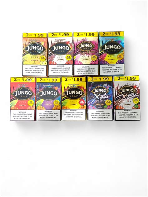 Jungo Leaf 2 1 99 Cuts Wraps 2 10ct Box Buy Online Ace Distributors