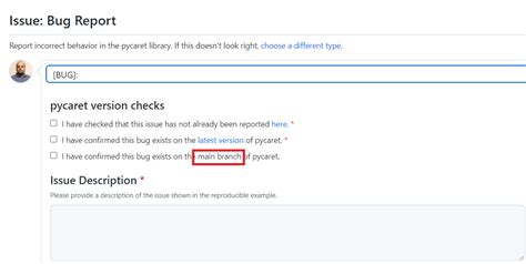 BUG Possible Bug In Bug Report Issue Pycaret Pycaret GitHub