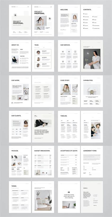 Top Aesthetic Notion Templates Presentation Design Template Project Proposal Template