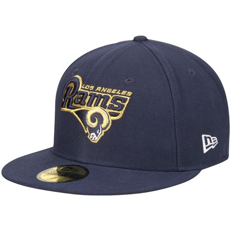 New Era Los Angeles Rams Navy 59fifty Fitted Hat