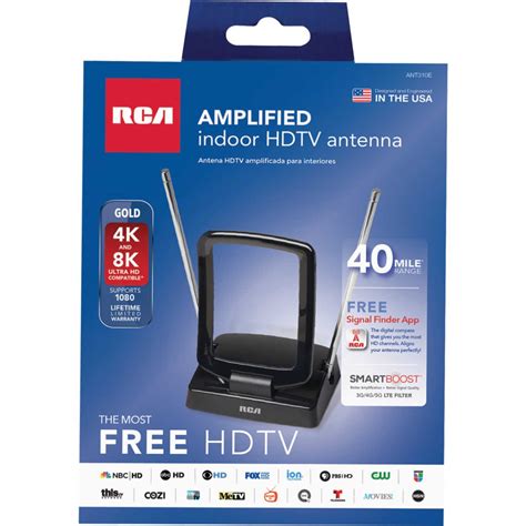 Rca Amplified Indoor Hdtv Antenna Hellers Hardware
