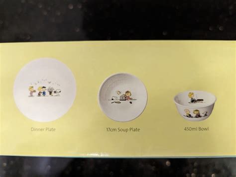 Corelle X Peanuts Dinnerware Set Furniture And Home Living Kitchenware And Tableware Dinnerware