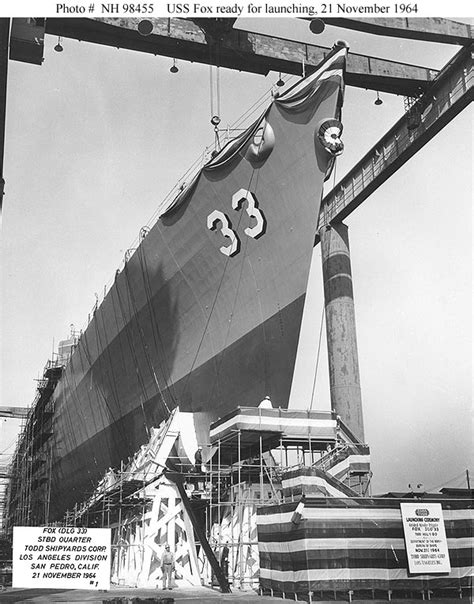Usn Ships Uss Fox Dlg 33 Later Cg 33