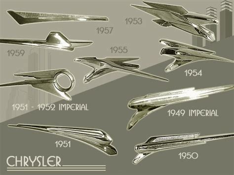 Mopar Hood Ornaments And Fender Lights