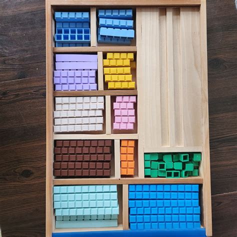 Math U See Complete Block Set In Wooden Boxes Ebay Worksheets Library