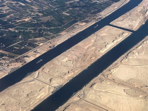 Suez Canal Authority Issues Navigational Maps For Planned Extension