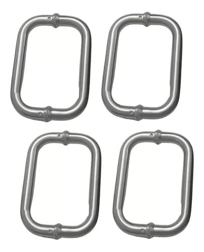 Jaladera Tipo C Acero Inoxidable 15cm 4pzs Envío Gratis