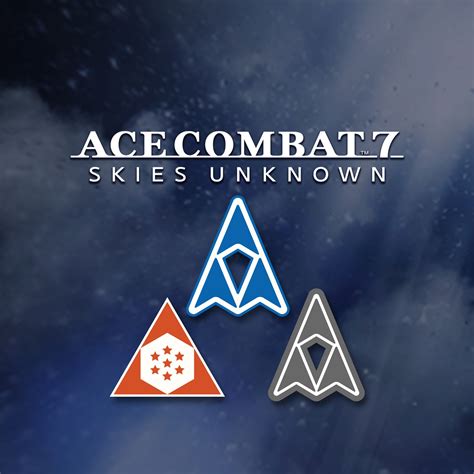 Ace Combat™7 Skies Unknown Bonus Emblem Set